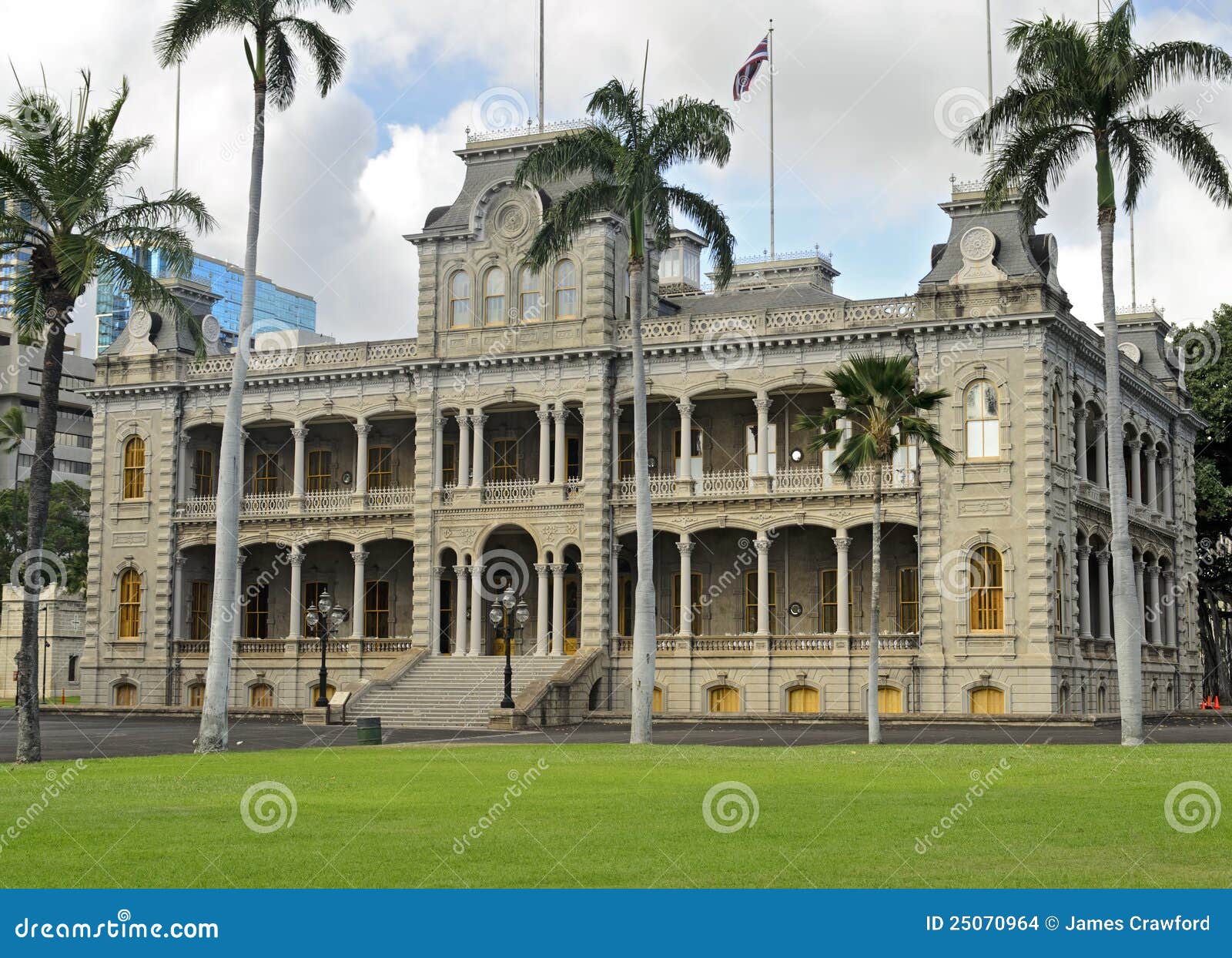 Palais d'Iolani image stock éditorial. Image du splendeur - 25070964