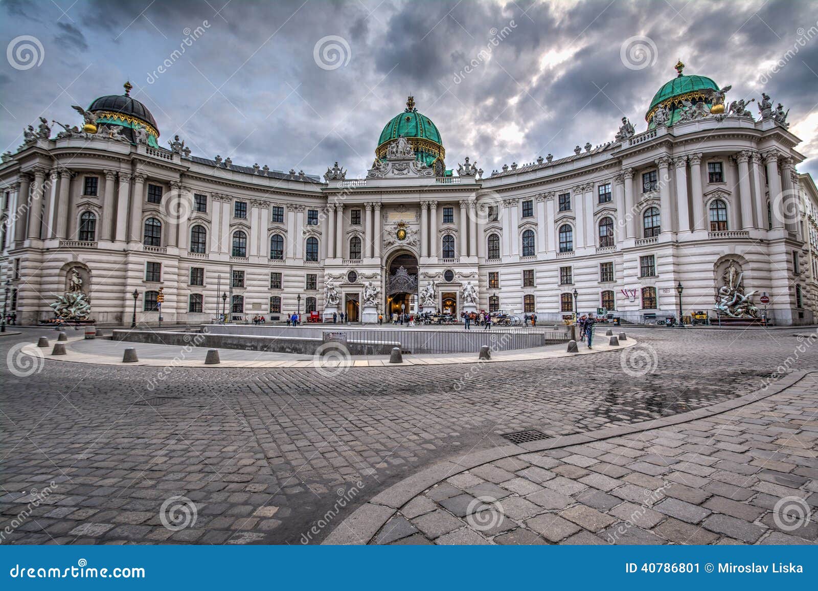 Palais De Hofburg, Vienne, Autriche Image stock - Image du palais ...
