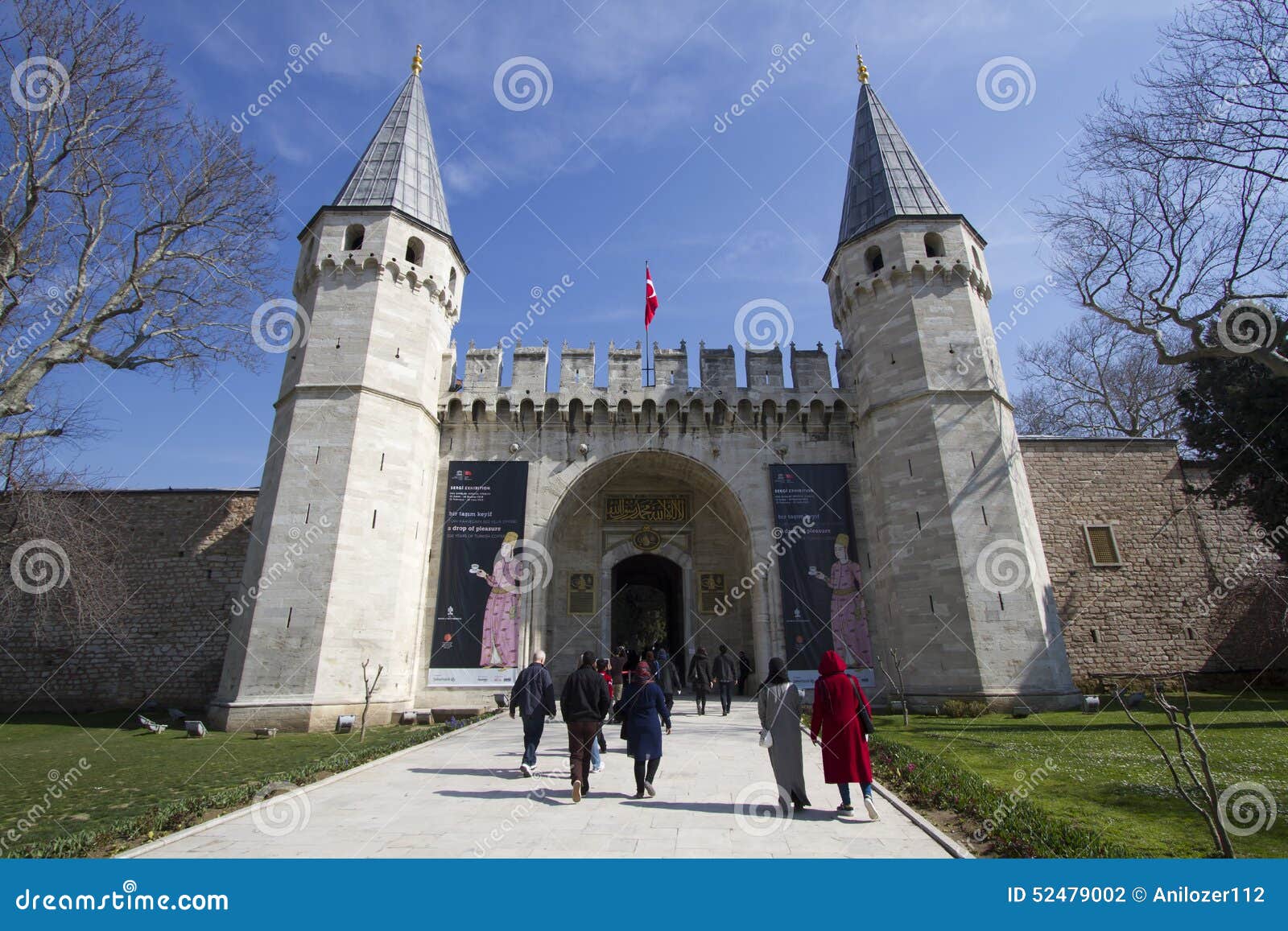Palais De Topkapi, Istanbul, Turquie Photographie éditorial - Image du ...