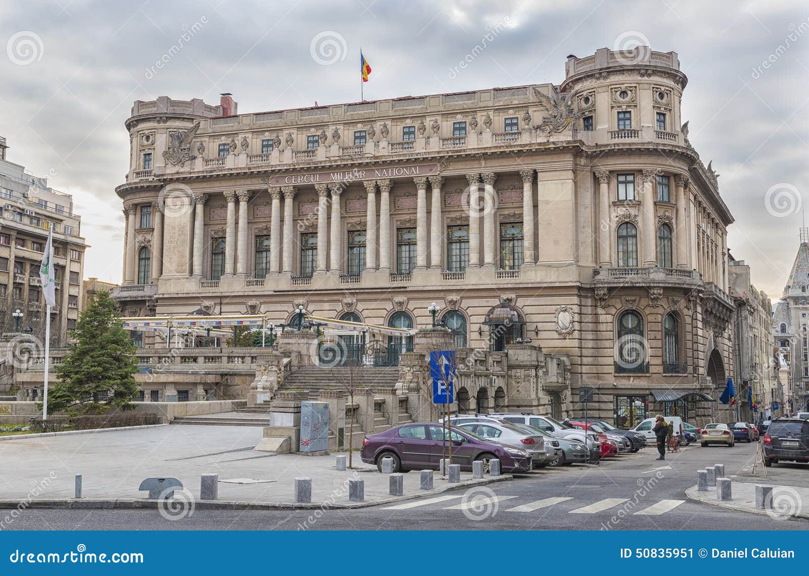 Palais Du Cercle Militaire National, Bucarest Photo éditorial - Image ...