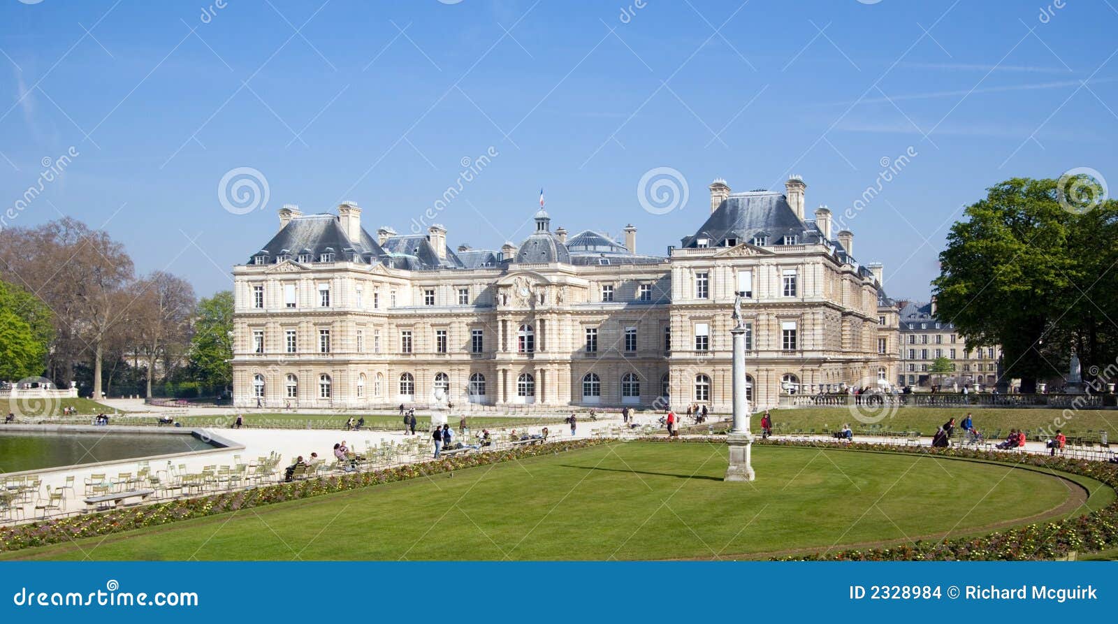Palais du Luxembourg stock photo. Image of brilliant, building - 2328984