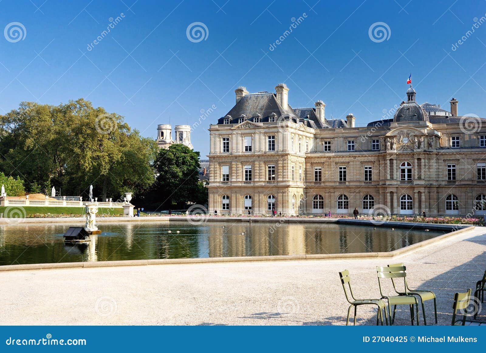 Palais Du Luxembourg, Paris Stock Image - Image of europe, landmark ...