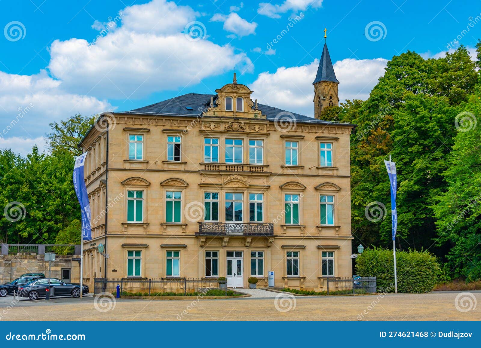 Palais Edinburgh in German City Coburg Editorial Stock Photo - Image of ...