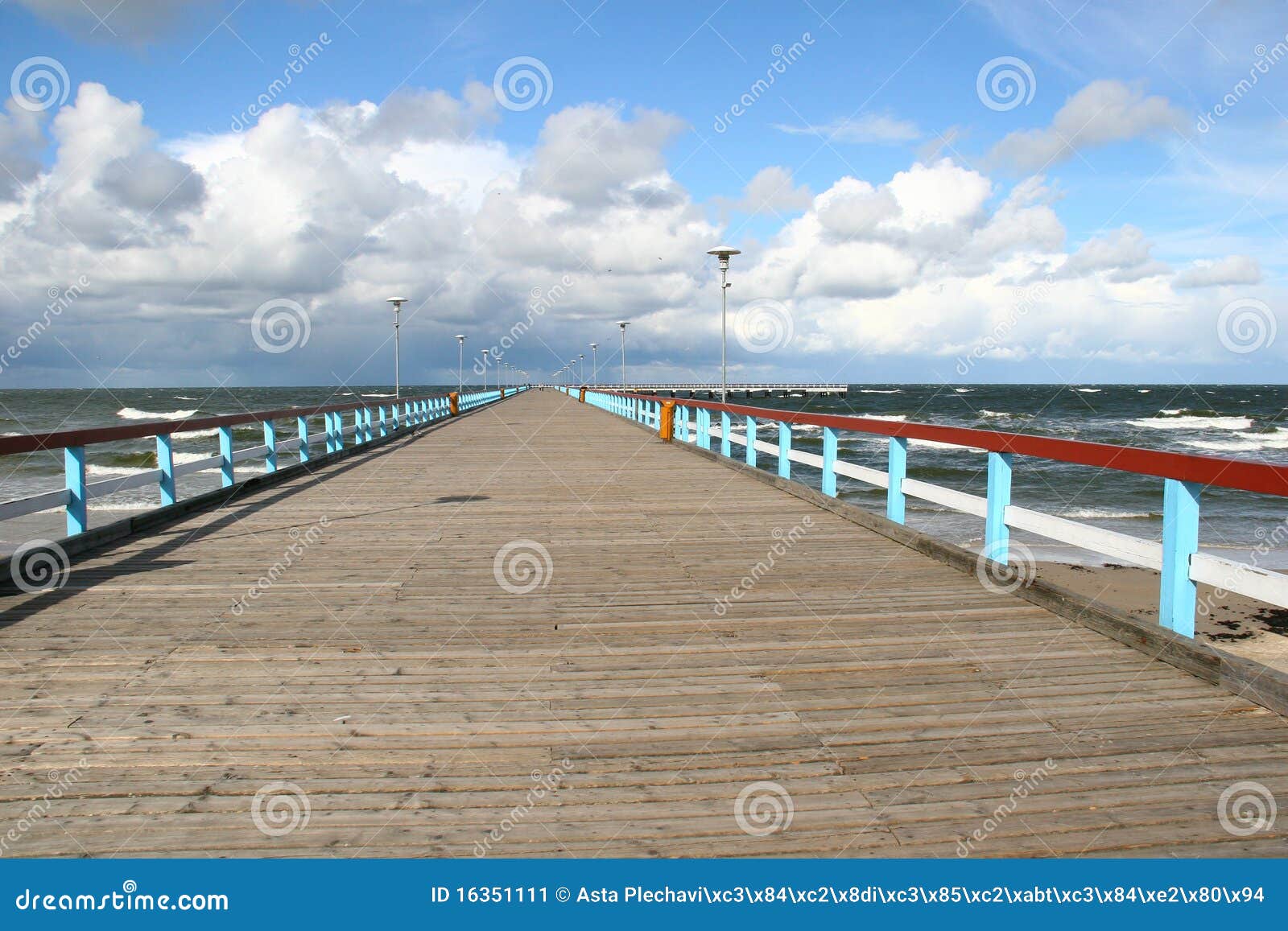 Palanga, Resort in Lithuania Stock Image - Image of footmark, dunes ...