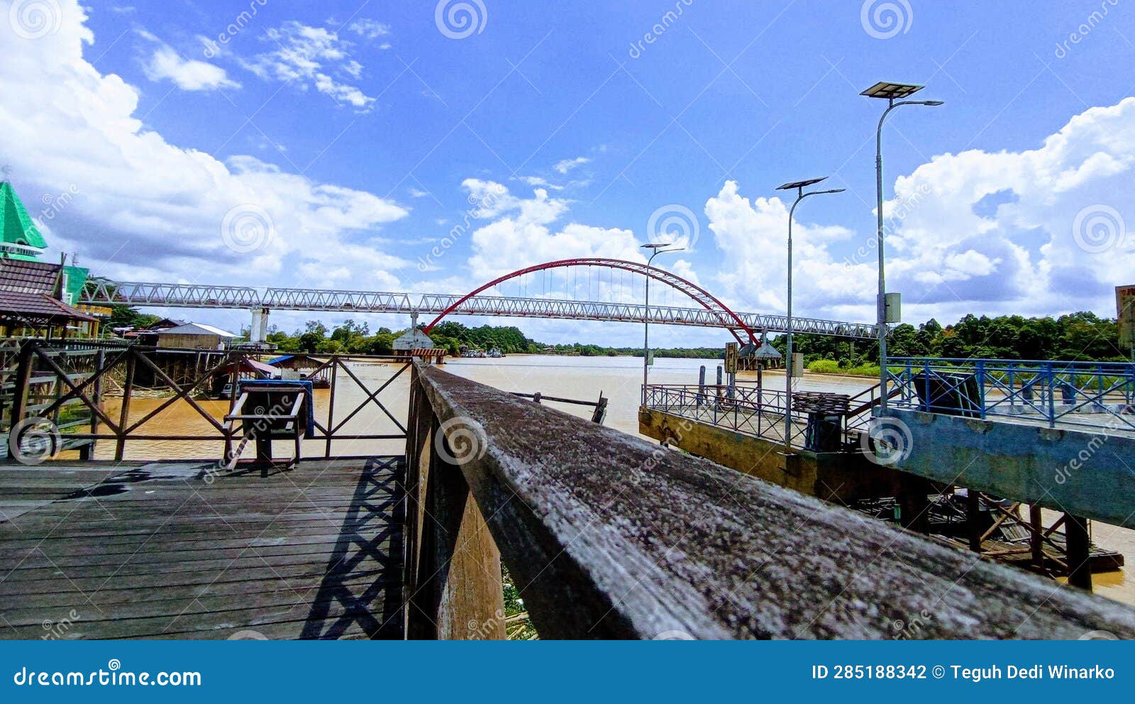 Palangkaraya Kahayan Bridge. Stock Photo - Image of region, park: 285188342 Palangkaraya Kahayan Bridge. Stock Photo - Image of region, park: 285188342