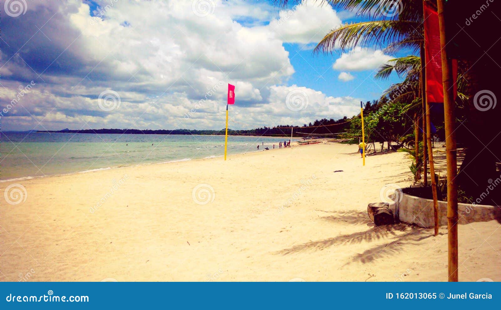 Palani White Beach in Balud, Masbate Philippines. Stock Image - Image ...