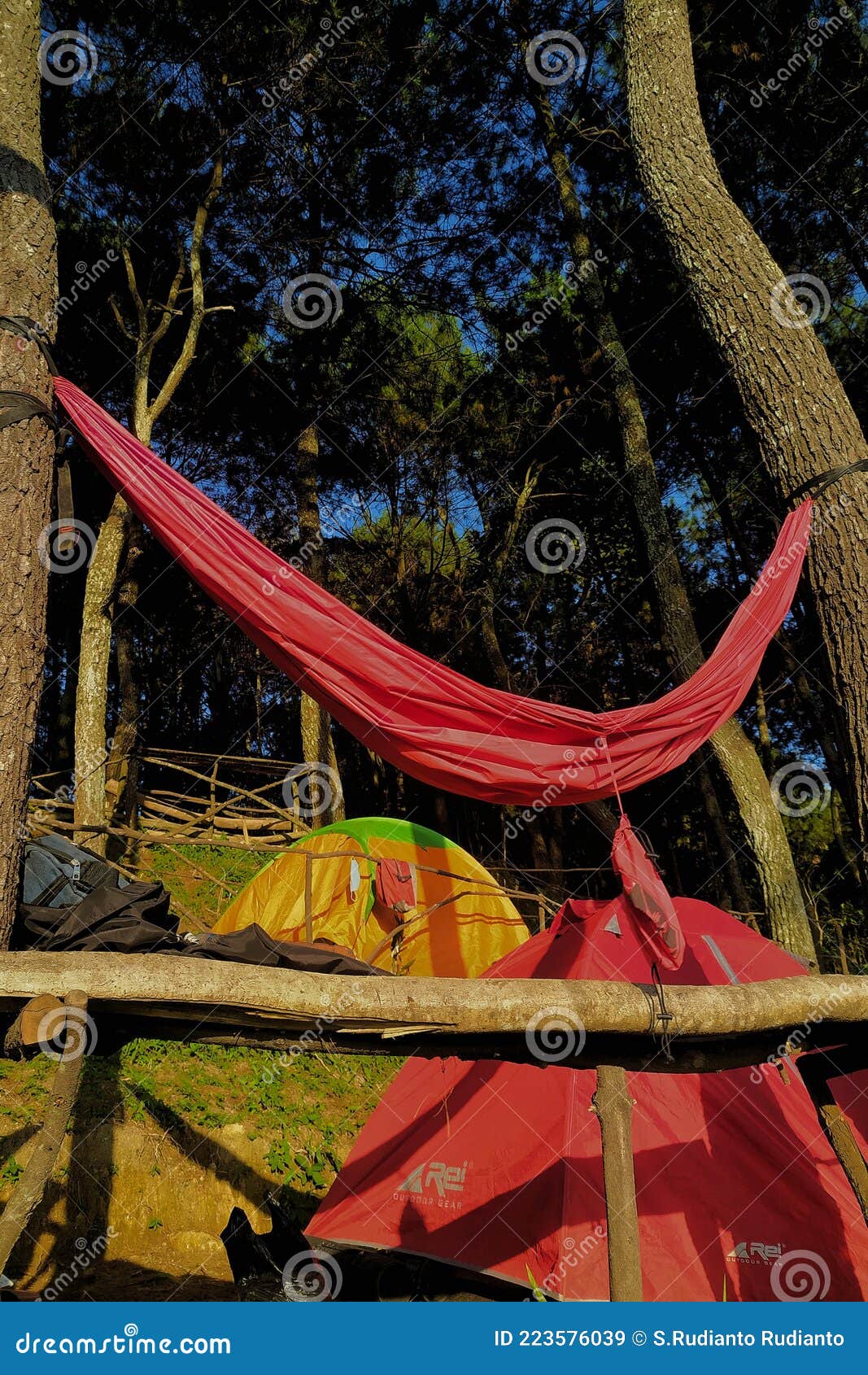 Palasari camping ground editorial stock image. Image of west - 223576039