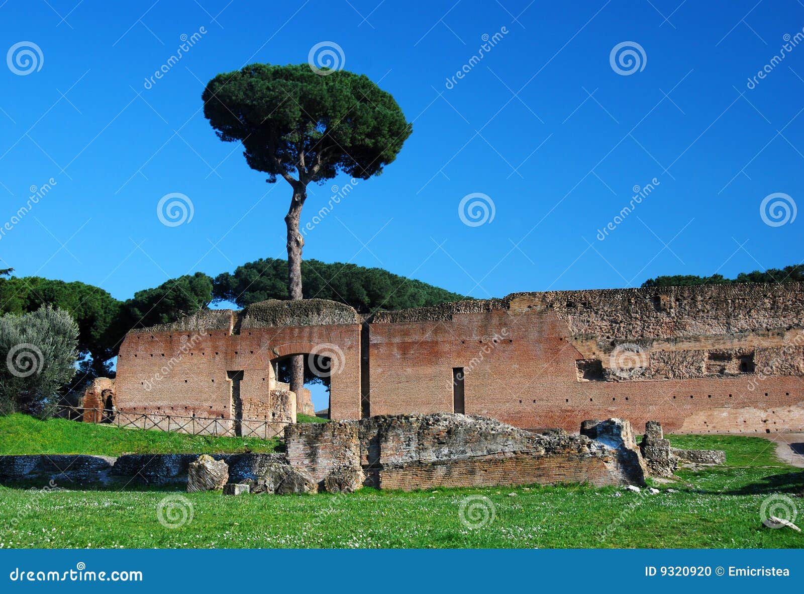 Palatin Hill in Rome stock photo. Image of palatin, ancient - 9320920
