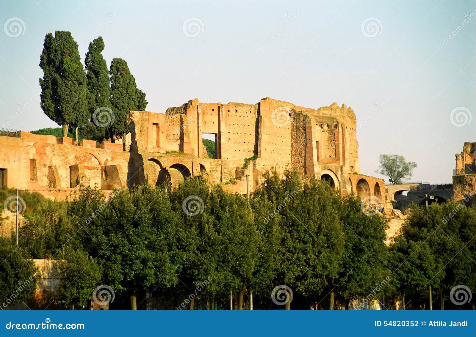 Palatino, Rome, Italy stock photo. Image of architecture - 54820352