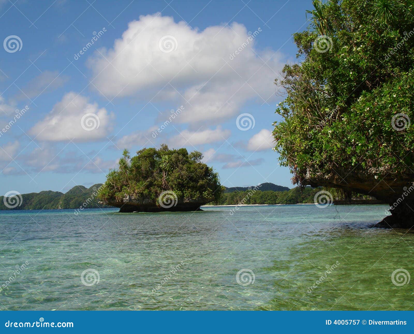 Palau stock image. Image of paradise, rock, ocean, water - 4005757