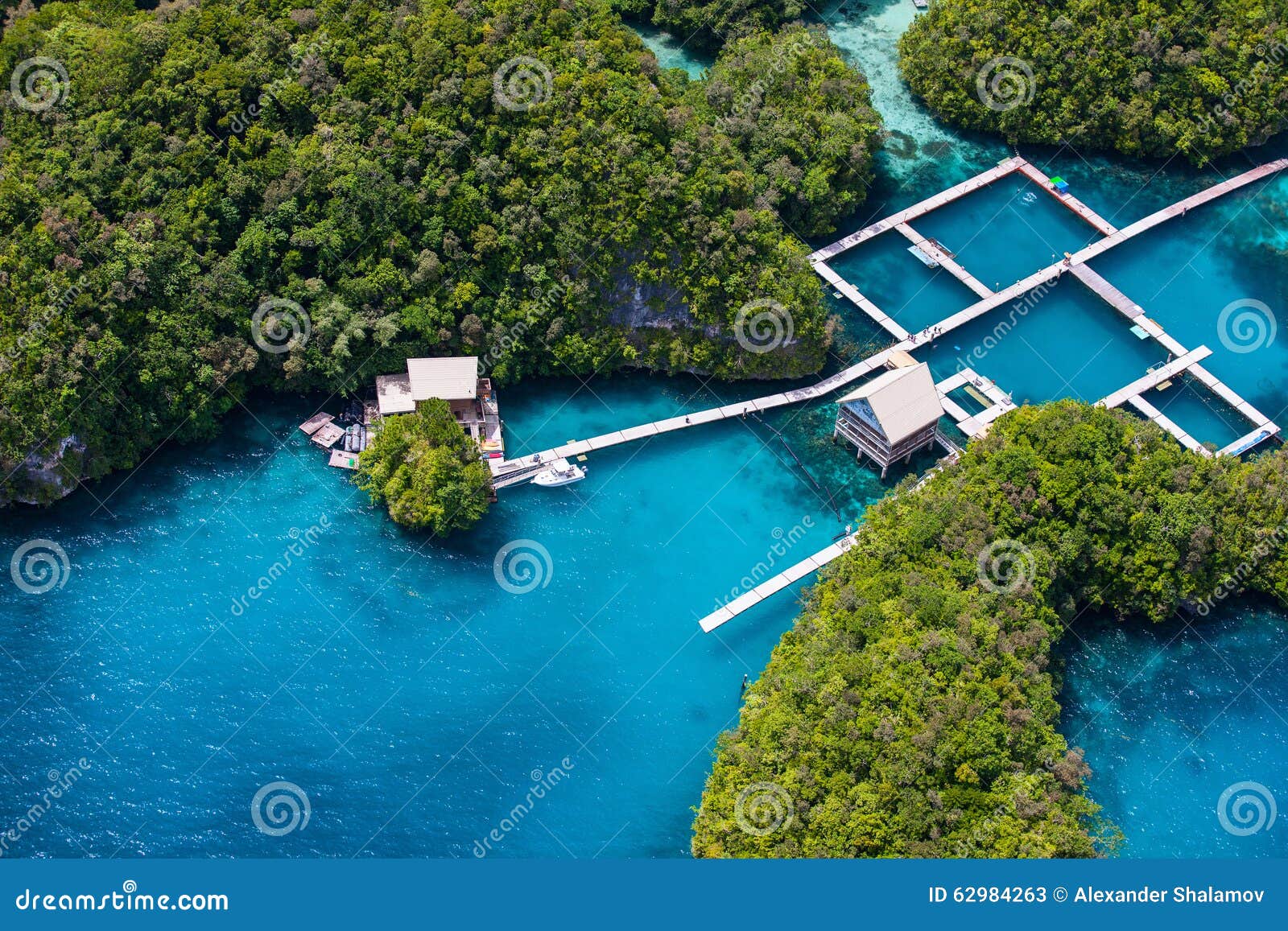 Palau islands from above stock image. Image of tourism - 62984263