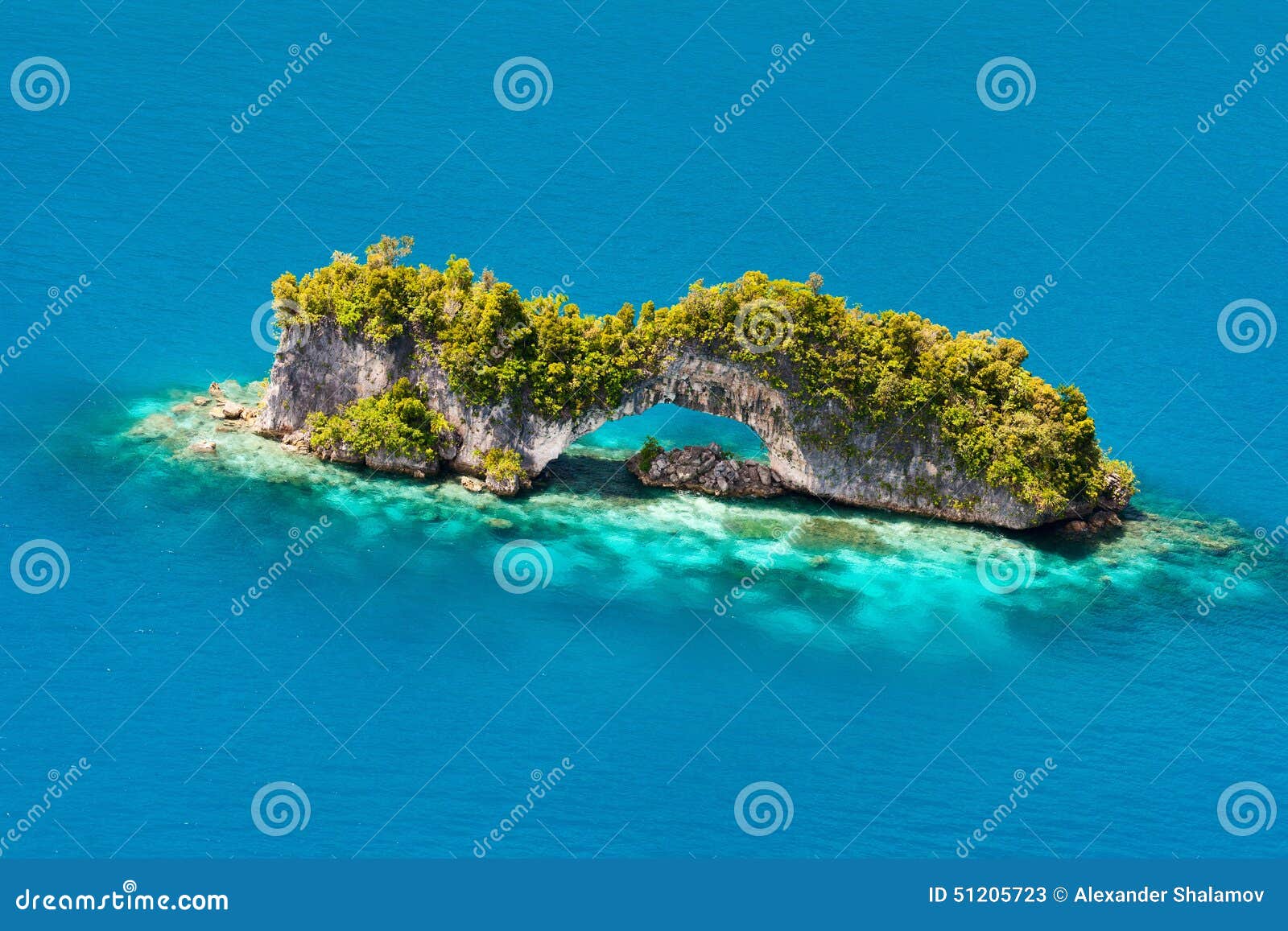 Palau islands from above stock image. Image of coastline - 51205723