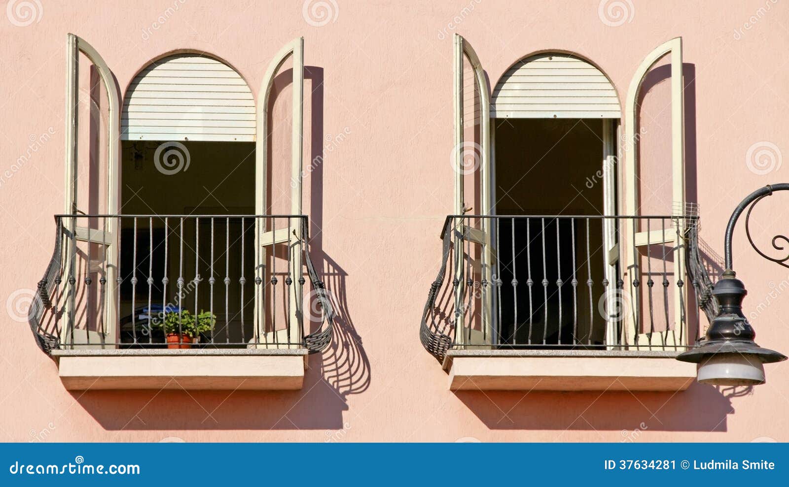 Palau street. stock image. Image of coast, palau, sardinia - 37634281