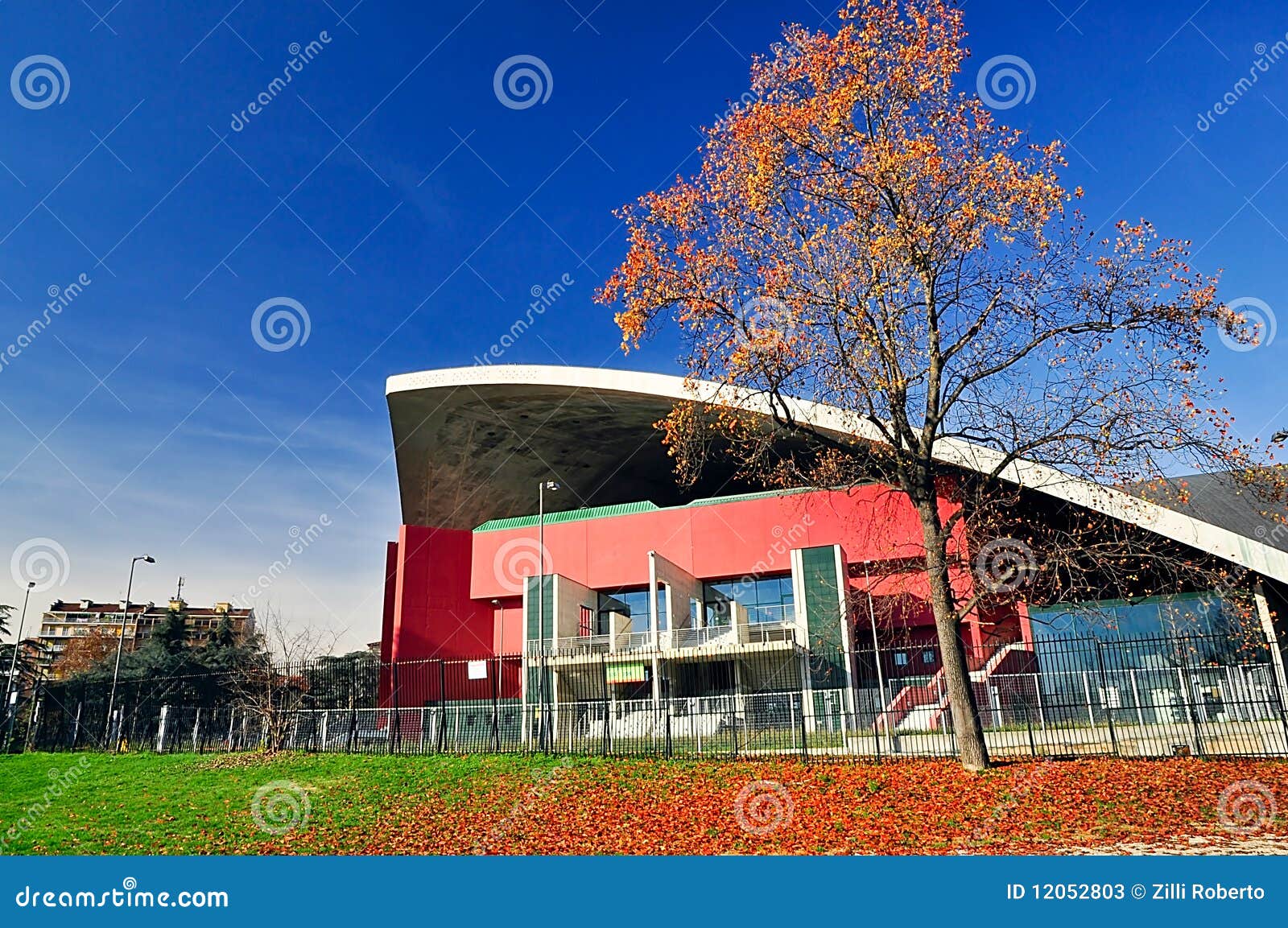 Palavela in Turin stock image. Image of frame, lines - 12052803