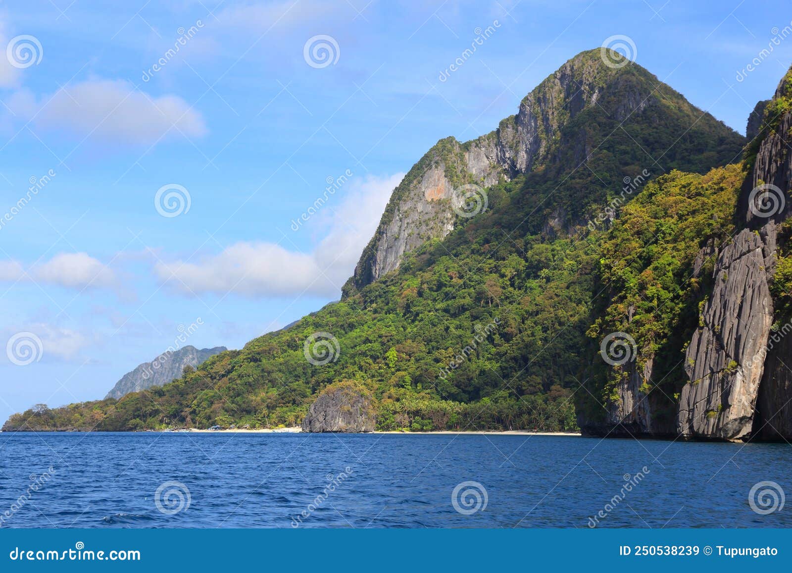 Palawan island nature stock image. Image of island, paradise - 250538239
