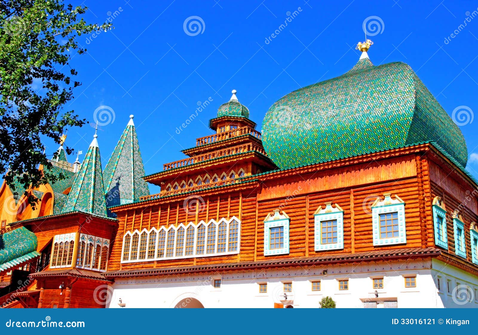 Palazzo Antico Dello Zar Russo Alexei Mikhailovich a Mosca Immagine ...