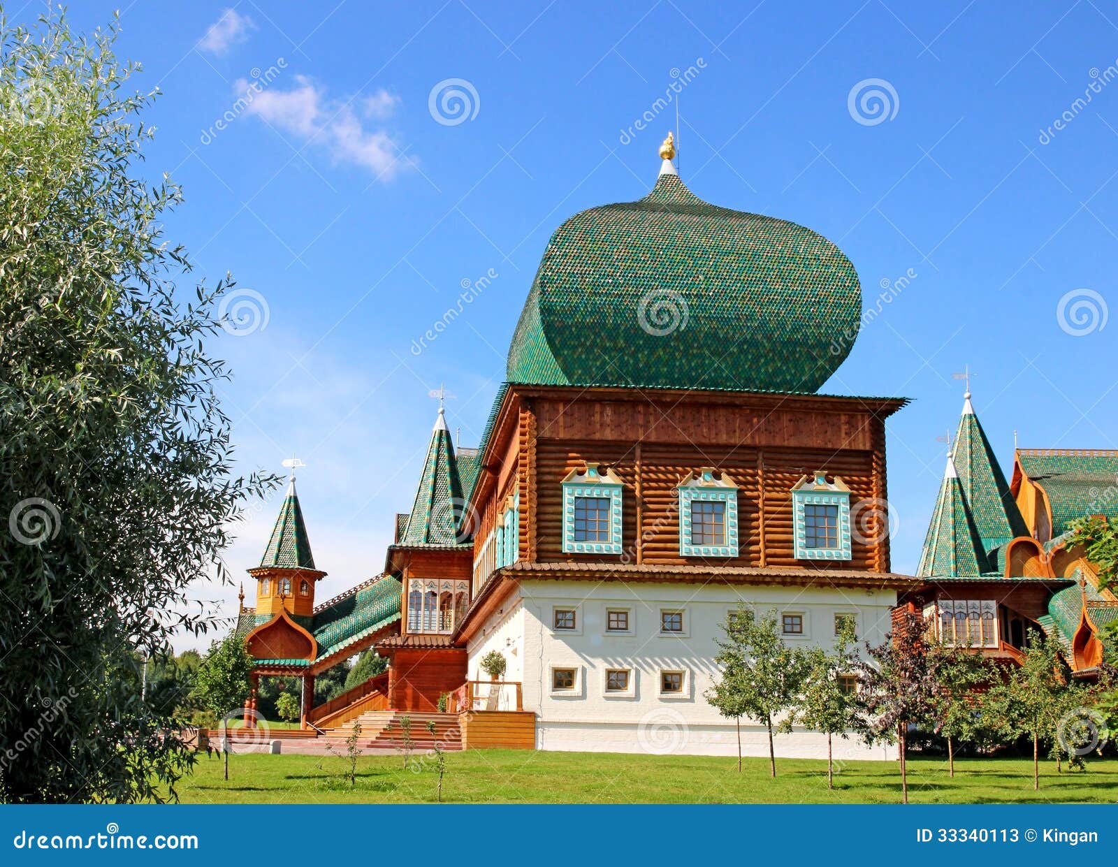 Palazzo Antico Dello Zar Russo Alexei Mikhailovich a Mosca Immagine ...