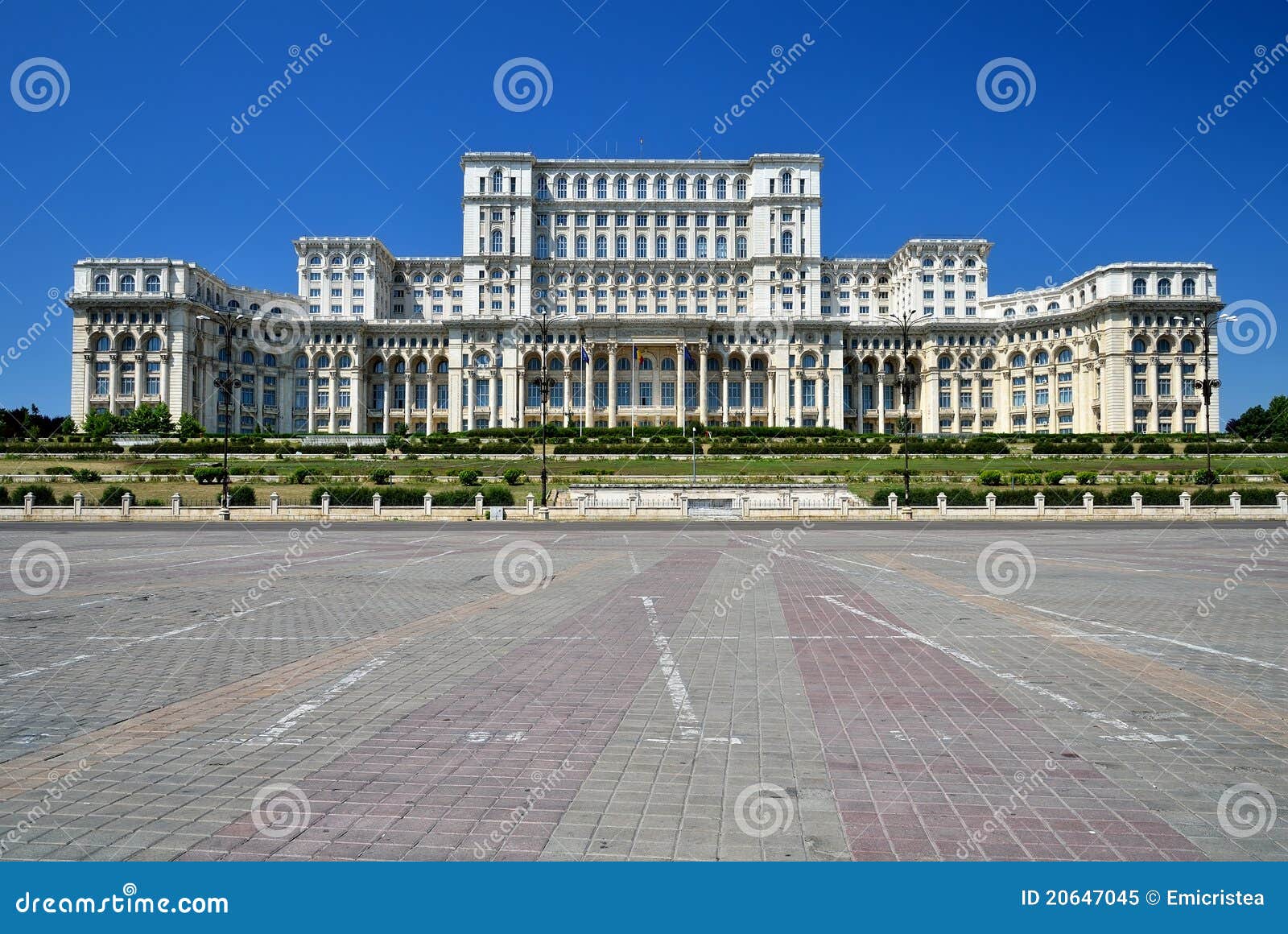Palazzo Del Parlamento, Bucarest, Romania Immagine Stock - Immagine di ...