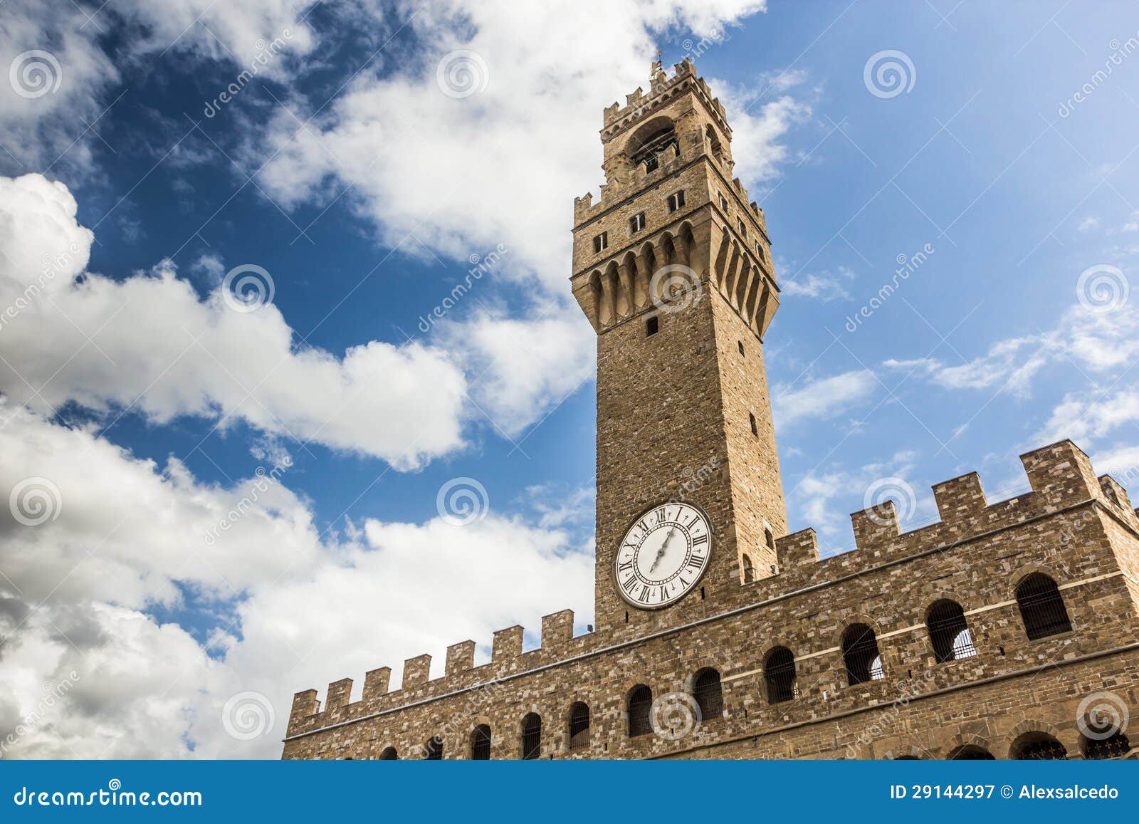 Palazzo della Signoria stock image. Image of renaissance - 29144297