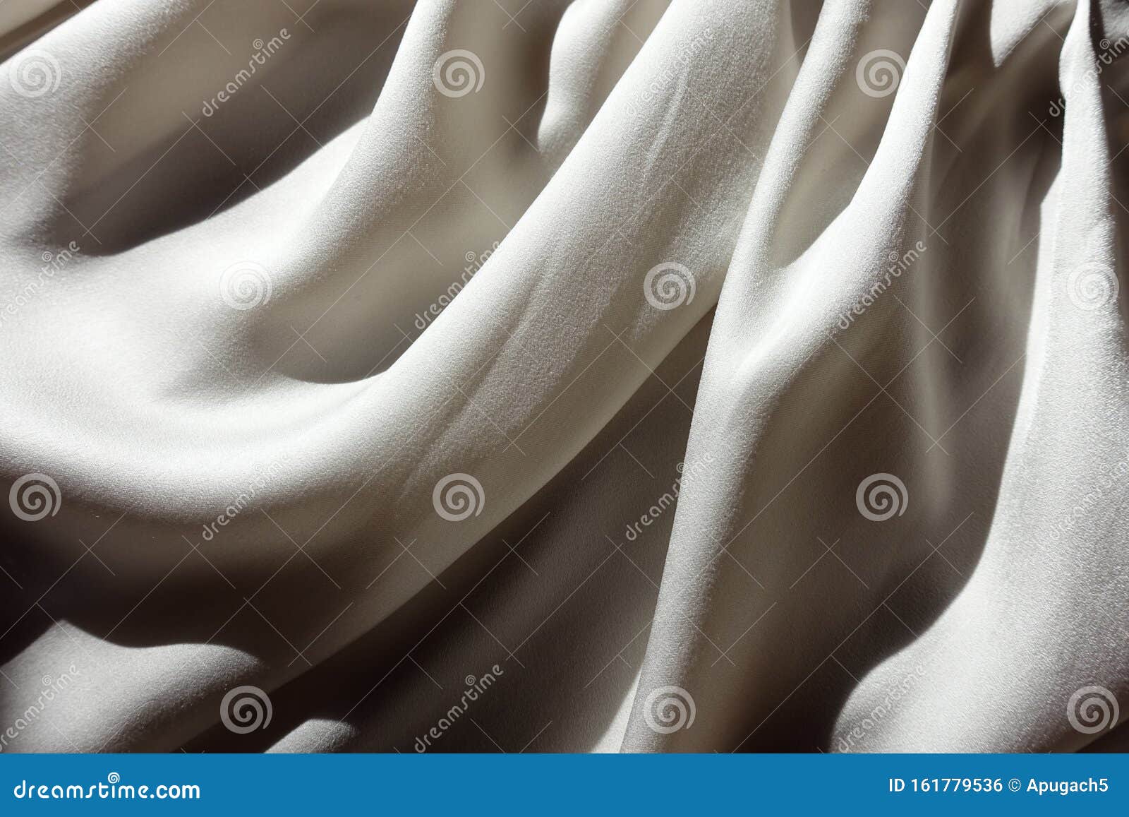 Pale Grey Chiffon in Soft Folds Stock Photo - Image of elegance ...