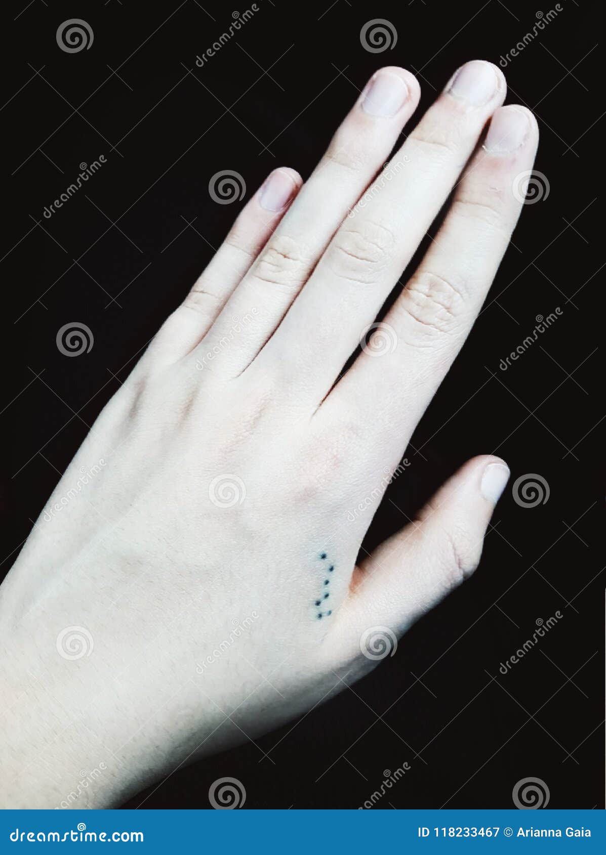 Pale hand stock image. Image of ursa, star, constellation - 118233467