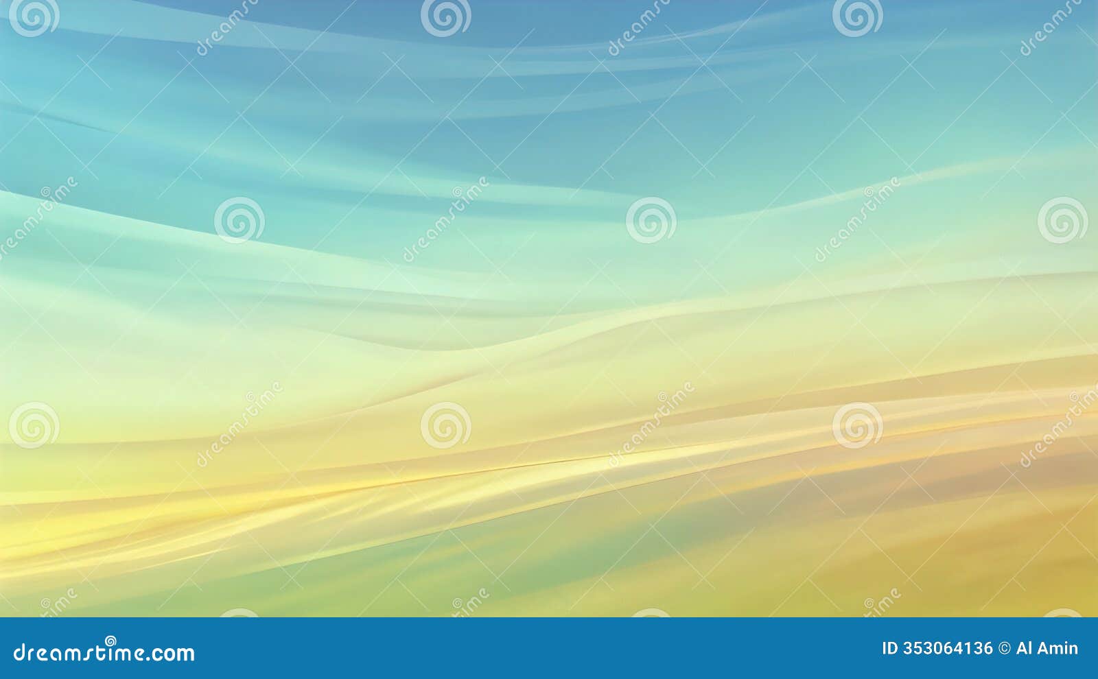 Pale Lemon Yellow Transitioning into Soft Sky Blue Gradient Stock ...