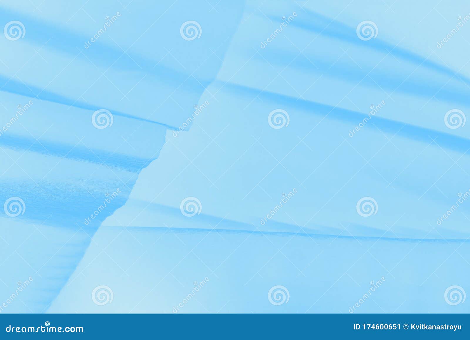 Pale Blue Gradient Background with Paper Waves Stock Image - Image of ...