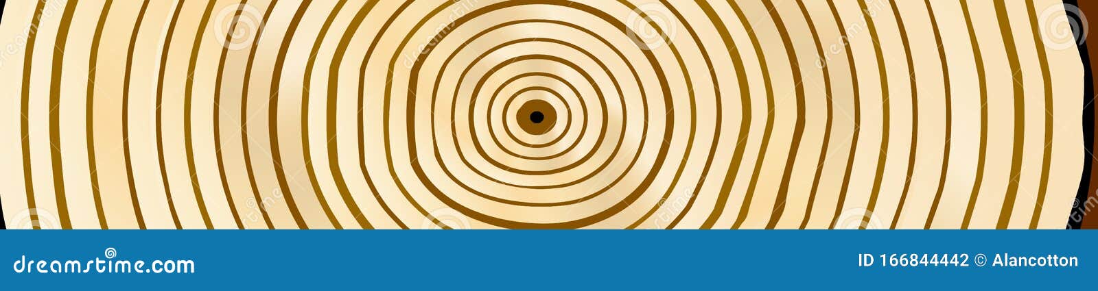 Pale Log End Web Banner stock vector. Illustration of pale - 166844442