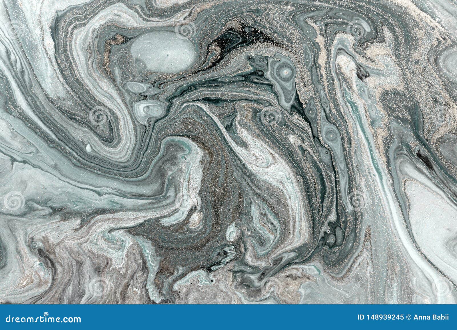 Pale Marbling Pattern. Simple Marble Liquid Texture. Stock Image ...