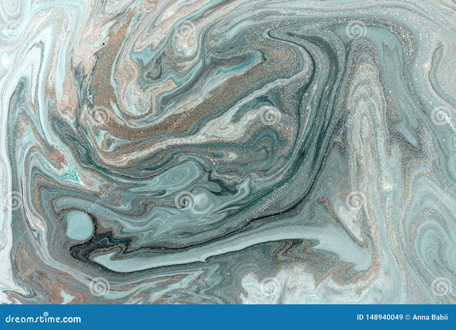 Pale Marbling Pattern. Simple Marble Liquid Texture. Stock Image ...