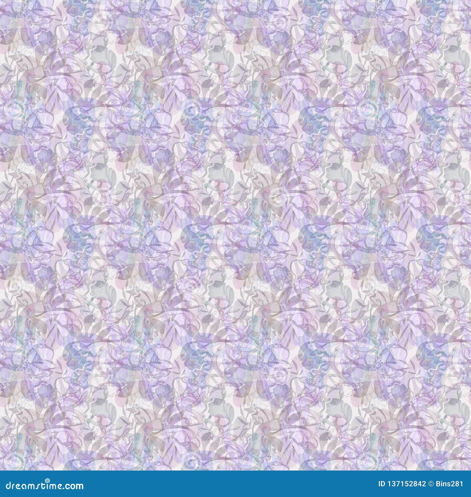 Pale Pattern for Textile and Wallpaper Stock Illustration ...