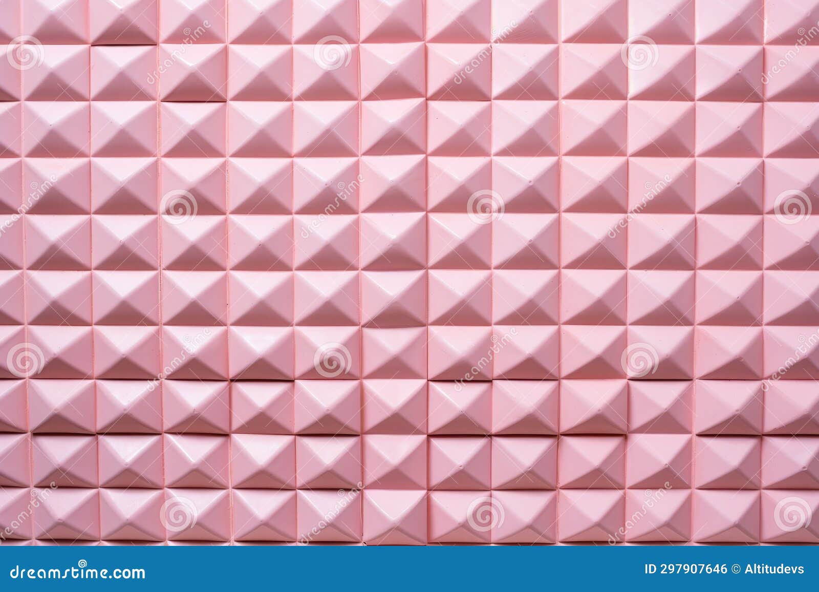 Pale Pink Ceramic Wall Tiles Stock Photo - Image of generated, wall ...