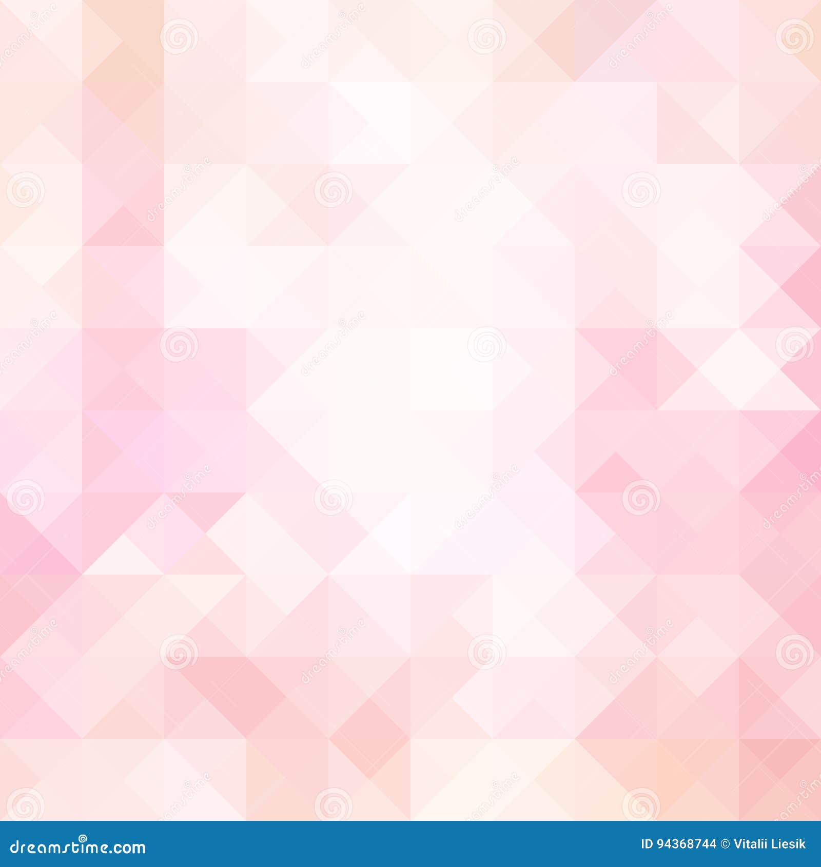 Pale Pink Geometric Triangle Background Stock Vector - Illustration of ...