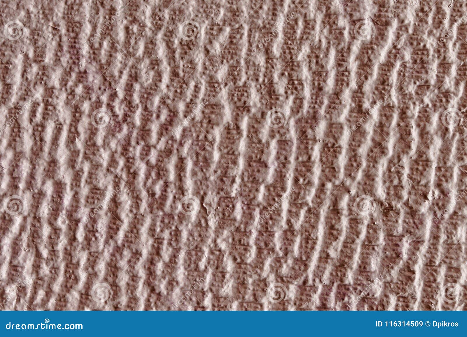 Pale Pink Plaster Wall Pattern Closeup Stock Image - Image of seamless ...