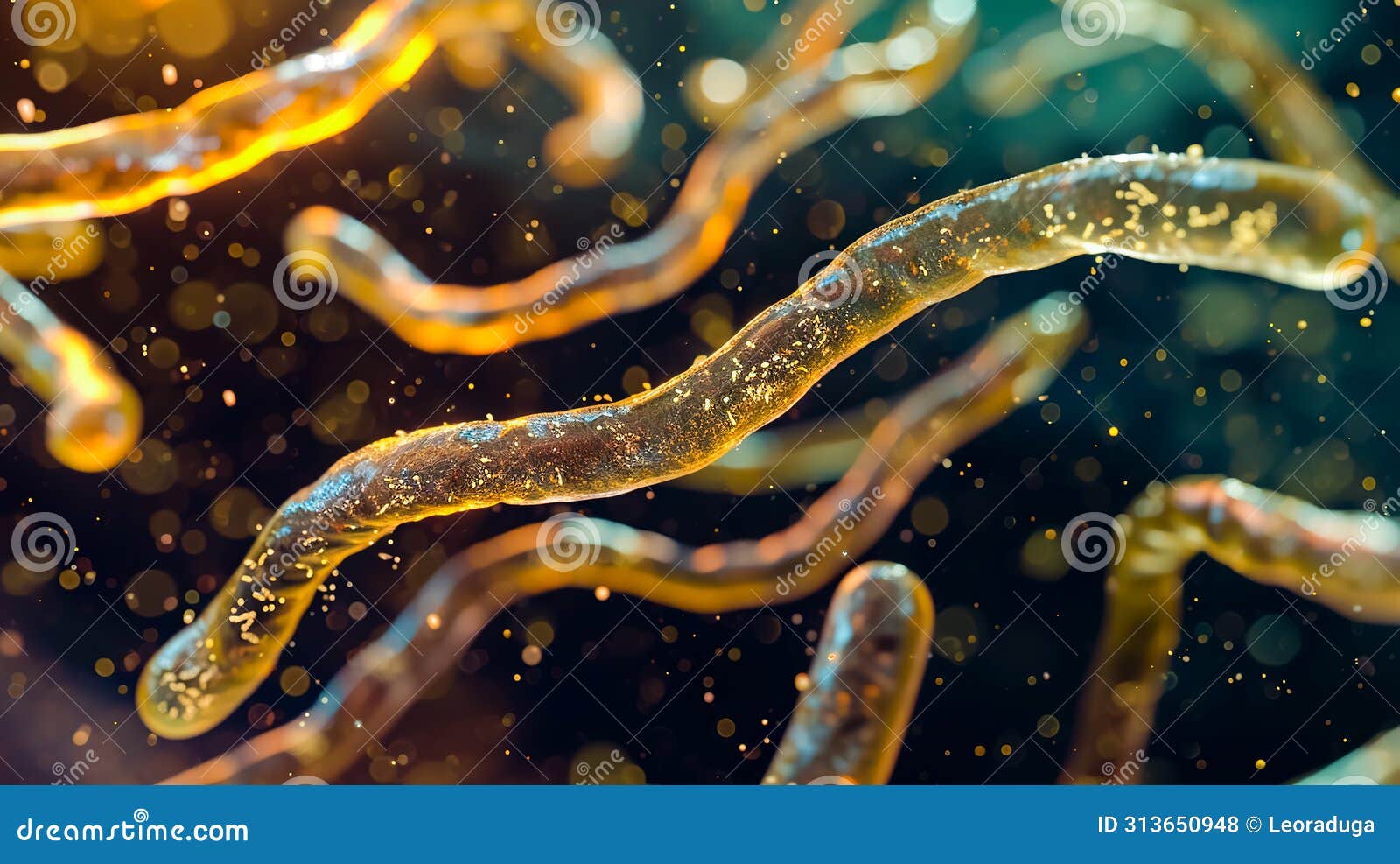 Pale Treponema, A Species Of Gram-negative Spirochetes, Is The ...