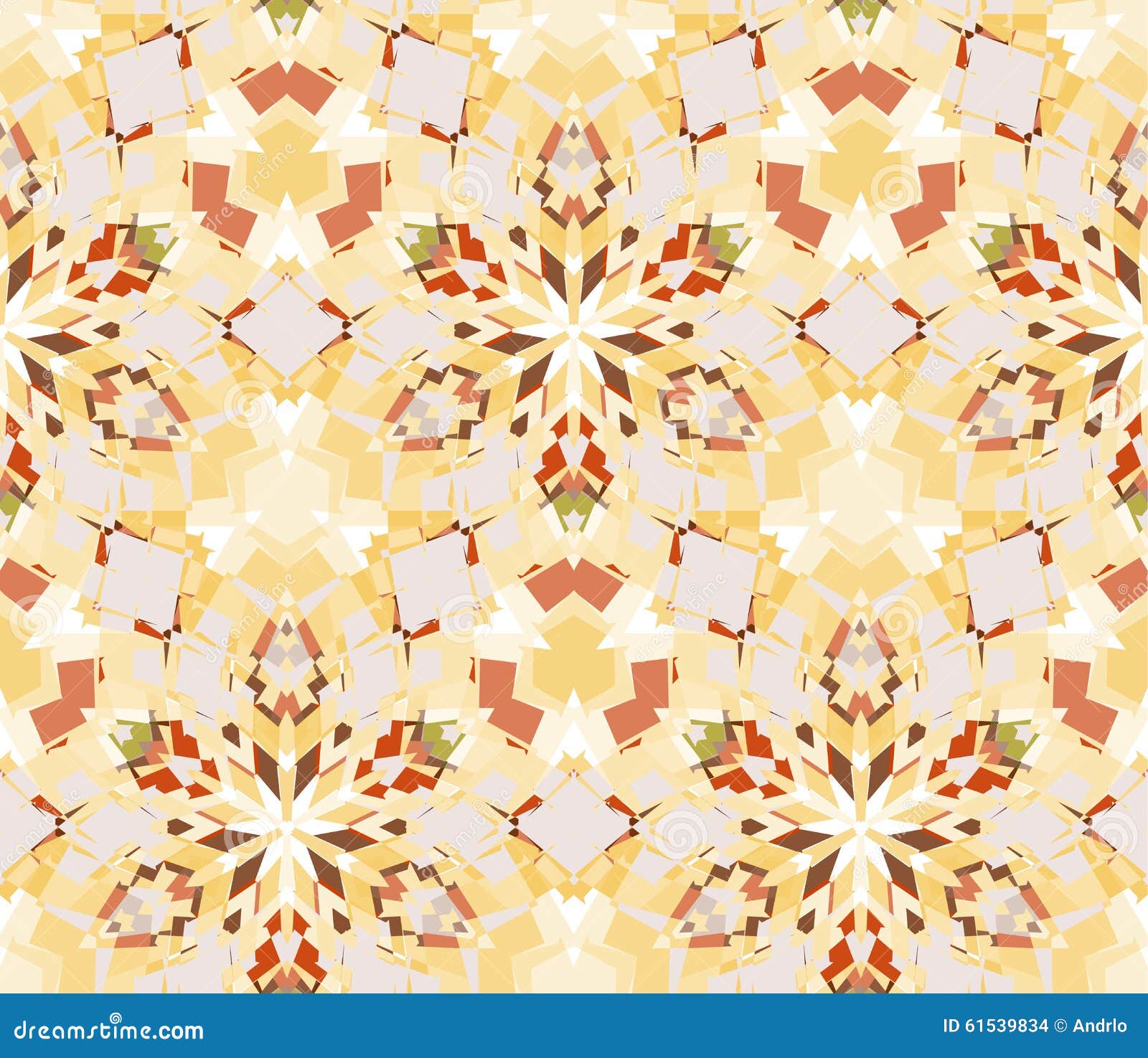 Pale Yellow Seamless Pattern. Seamless Pattern Composed of Color ...