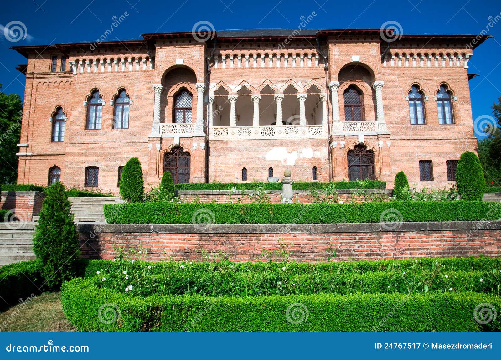 Paleis Boekarest - Mogosoaia Stock Afbeelding - Image of europa, reis ...