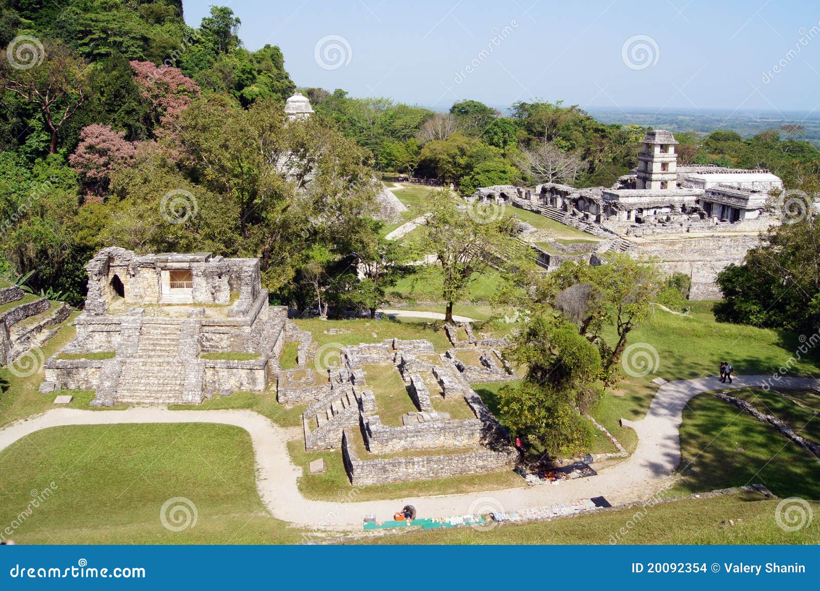 Palenque stock photo. Image of history, ancient, jungle - 20092354