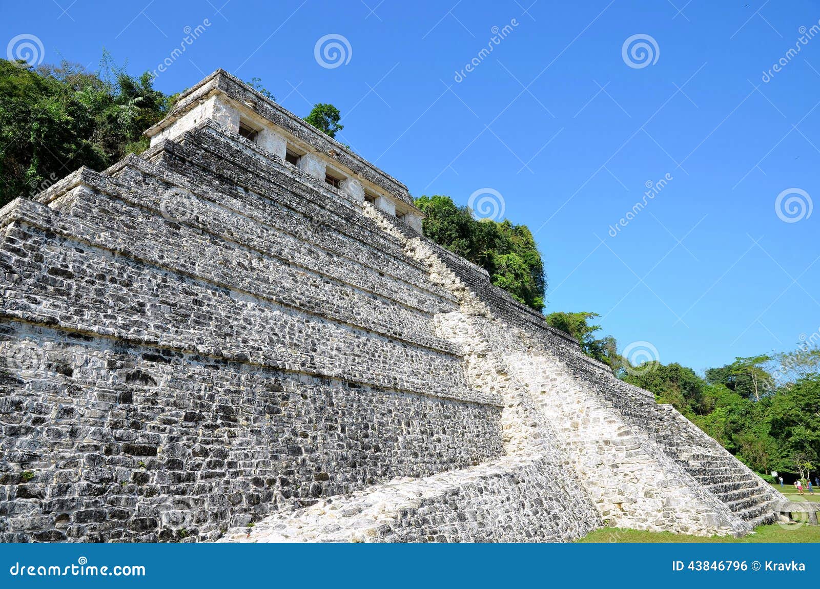 Palenque Ancient Maya Temples, Mexico Royalty-Free Stock Photography ...