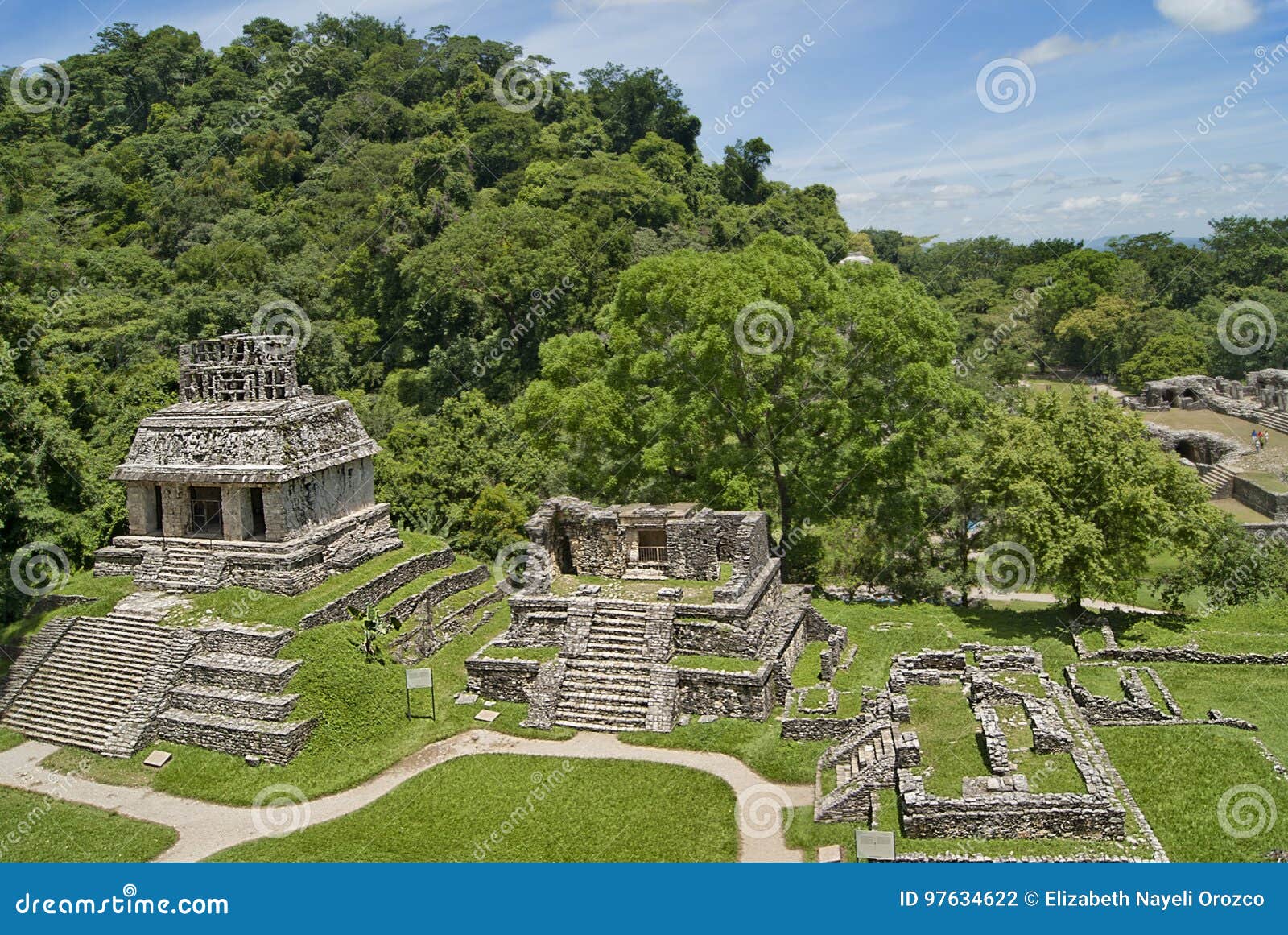 Palenque chiapas editorial photography. Image of ancient - 97634622
