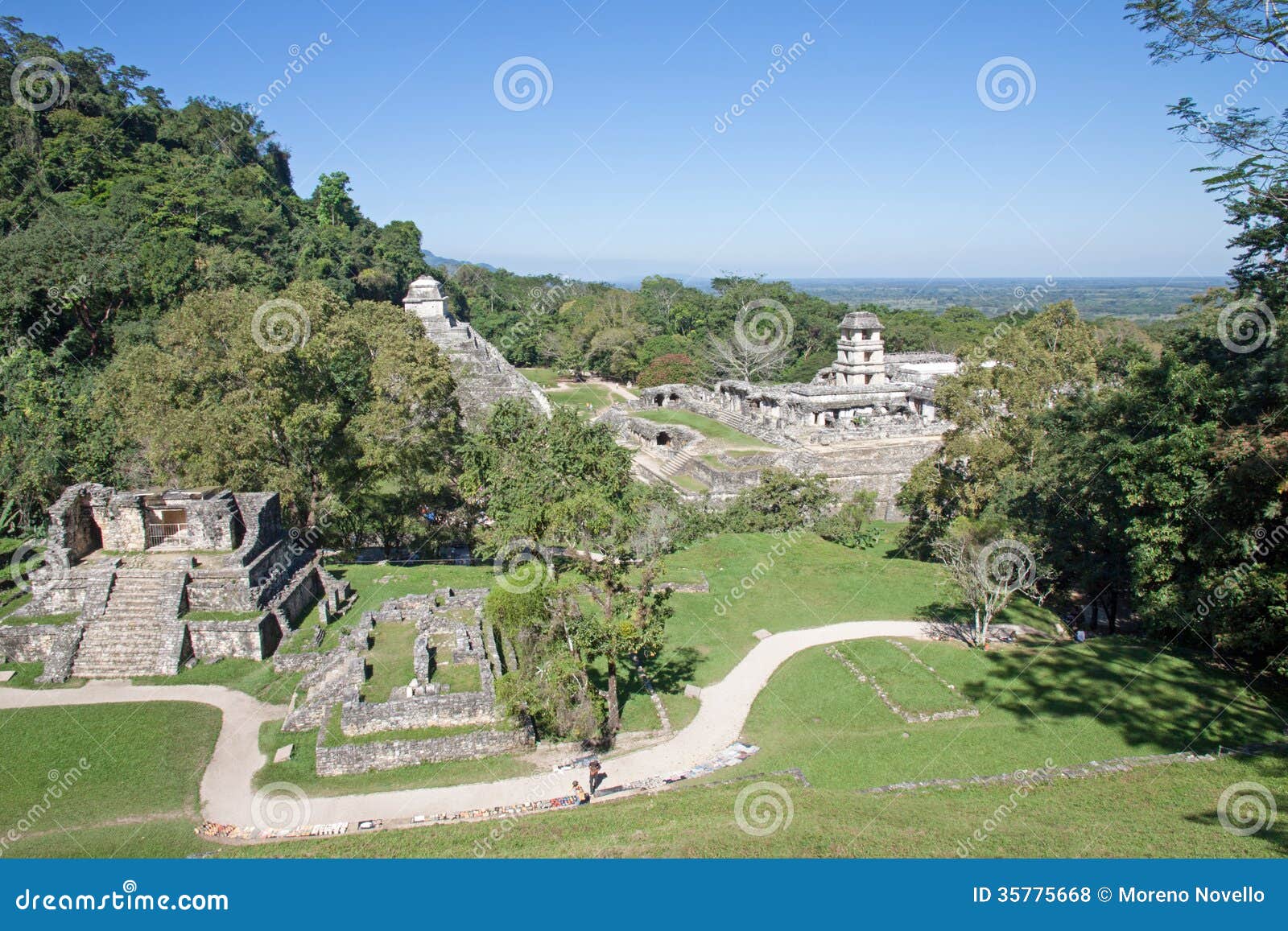 Palenque, México foto de archivo. Imagen de méxico, america - 35775668
