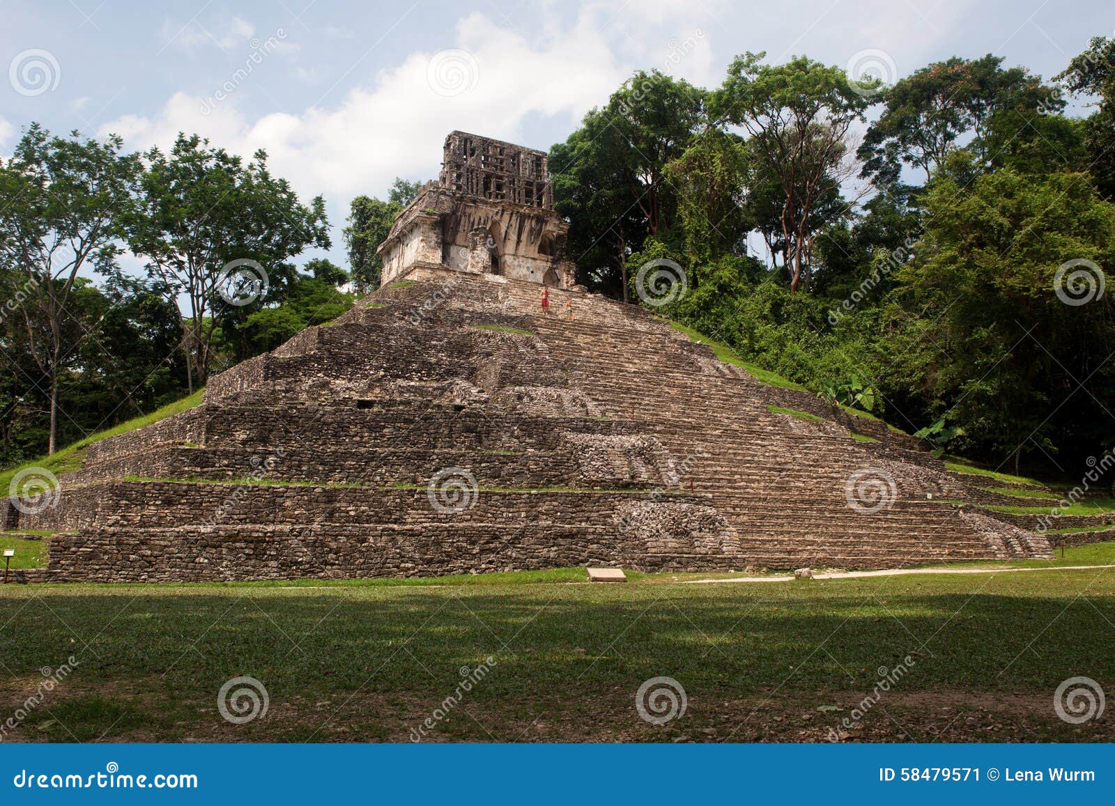 Palenque Mayan Ruins, Chiapas, Mexico Stock Image - Image of mayan ...