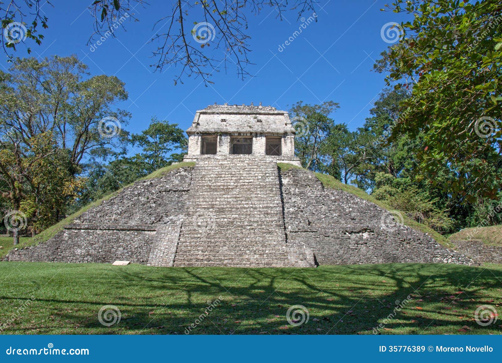 Palenque, Mexico stock image. Image of archaeology, landmark - 35776389