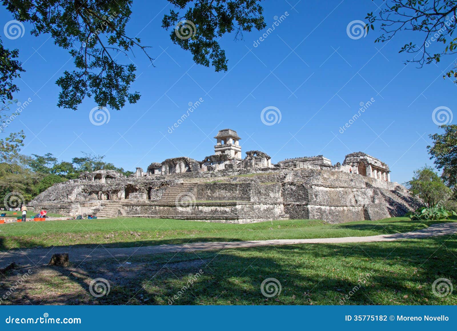 Palenque, Mexico stock photo. Image of city, landmark - 35775182