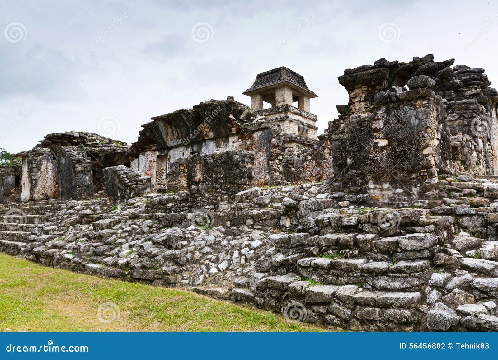 Palenque ruins stock photo. Image of indian, palace, america - 56456802