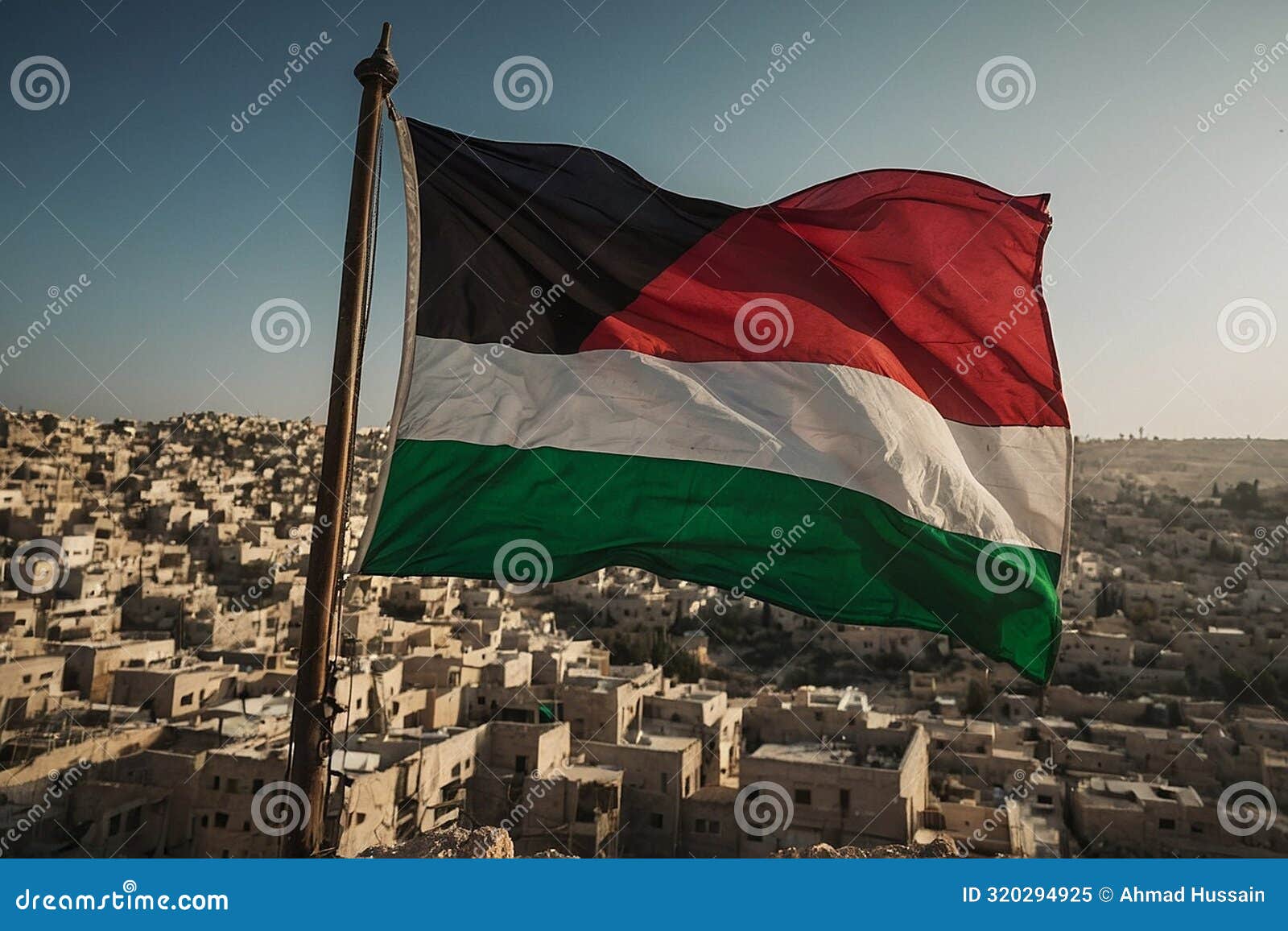 Palestine Flag Royalty-Free Stock Photo | CartoonDealer.com #320294925