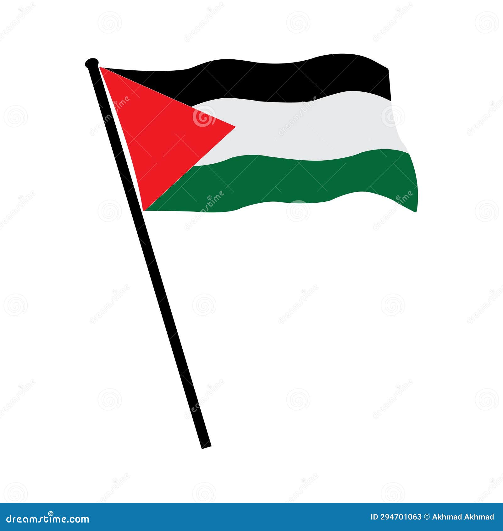 Palestine flag icon stock illustration. Illustration of government ...
