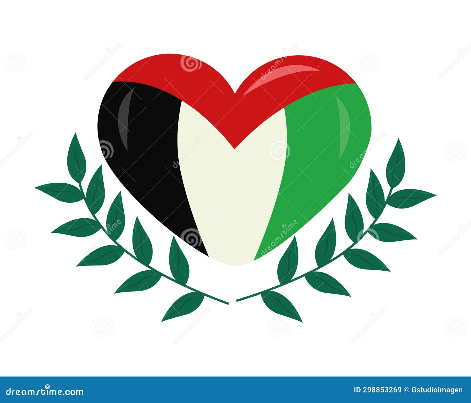 Palestine save flag stock vector. Illustration of patriotism - 298853269