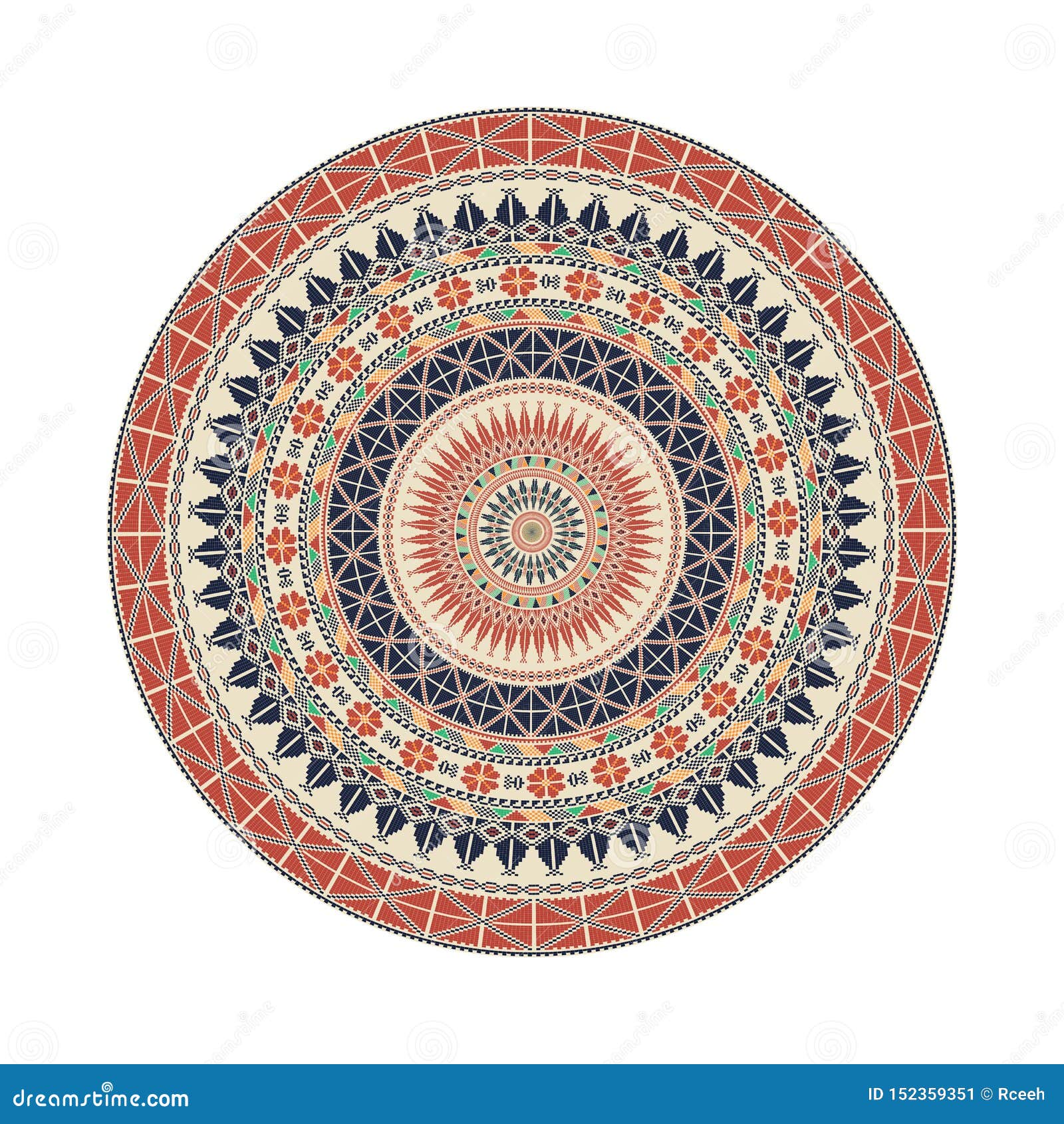 Palestinian design element stock vector. Illustration of classic ...