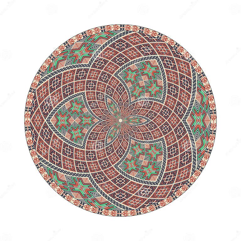 Palestinian design element stock vector. Illustration of embroidered ...
